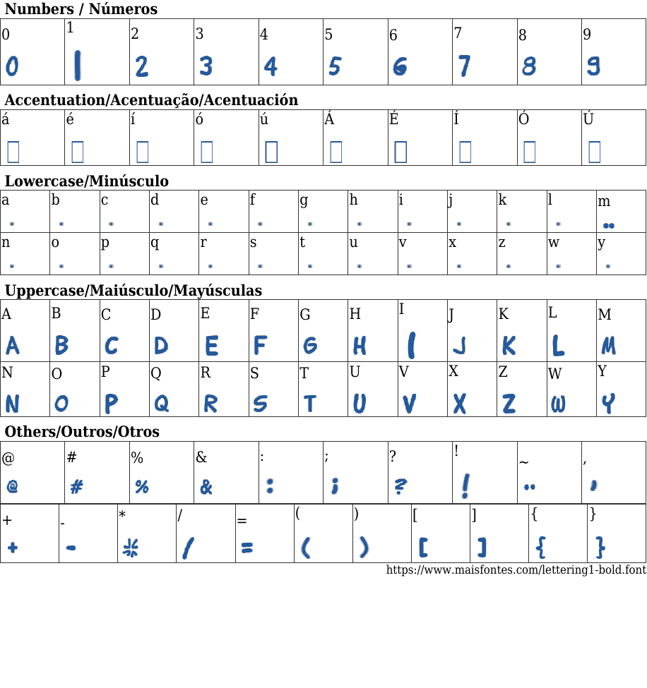 LETTERING CAPS BOLD: Free Font Download | MaisFontes