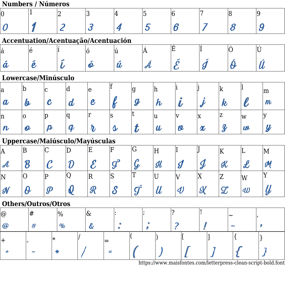 Letterpress Clean Script Bold: Download Free Font | MaisFontes