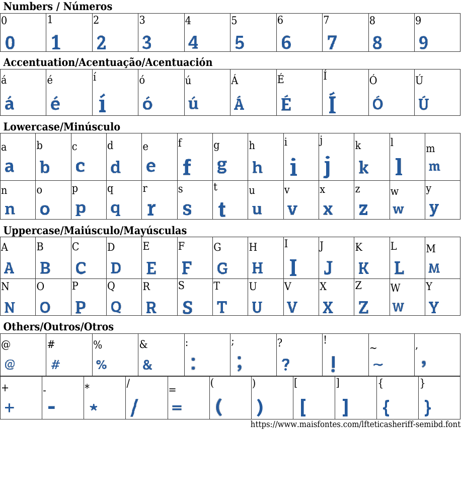 Etica Sheriff SemiBold Font: Free Download | MaisFontes