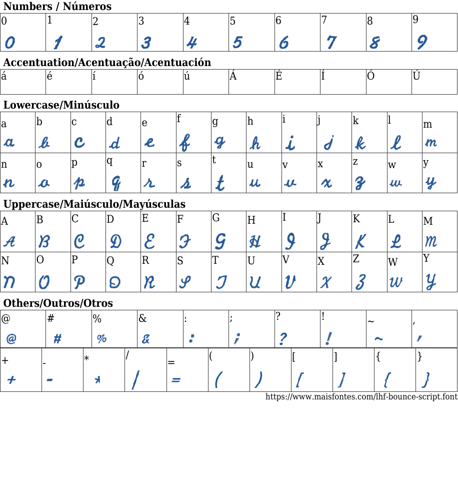 LHF Bounce Script: Free Font Download | MaisFontes
