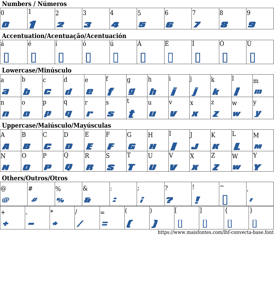 LHF Convecta Base: Free Font Download | MaisFontes