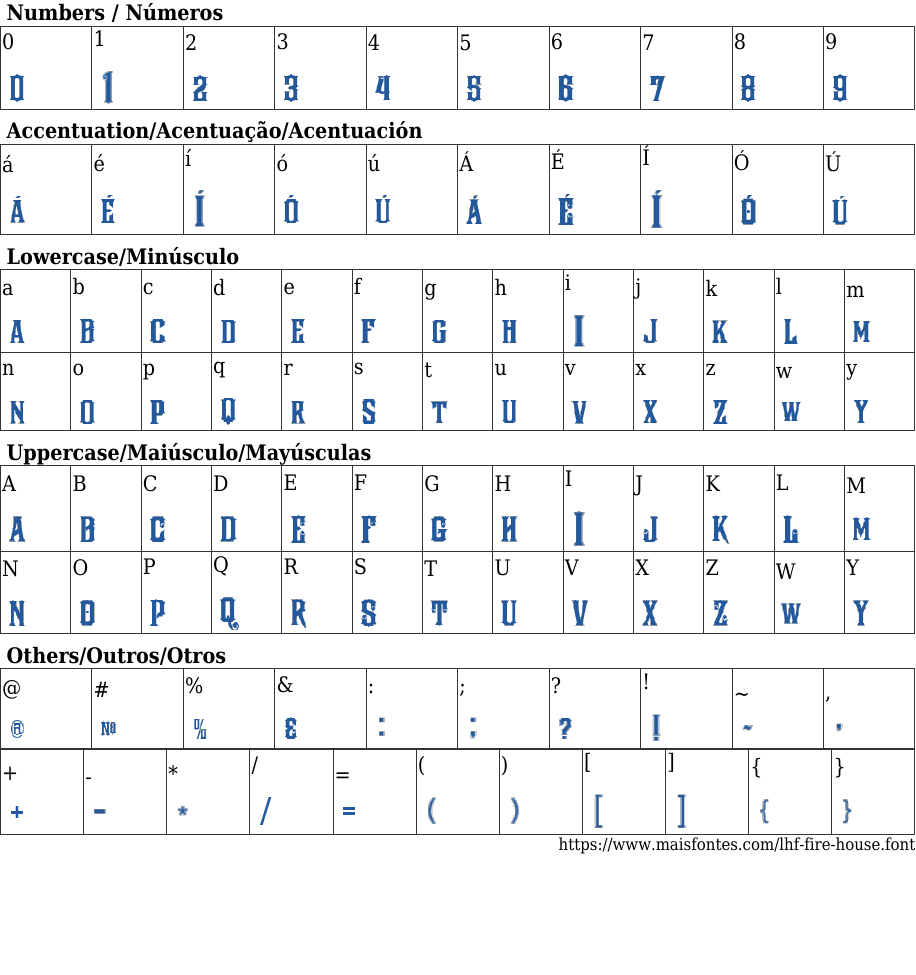 LHF Fire House: Download Free Font | MaisFontes