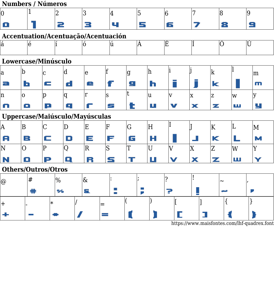 Quadrex: Baixar Fonte Grátis | MaisFontes