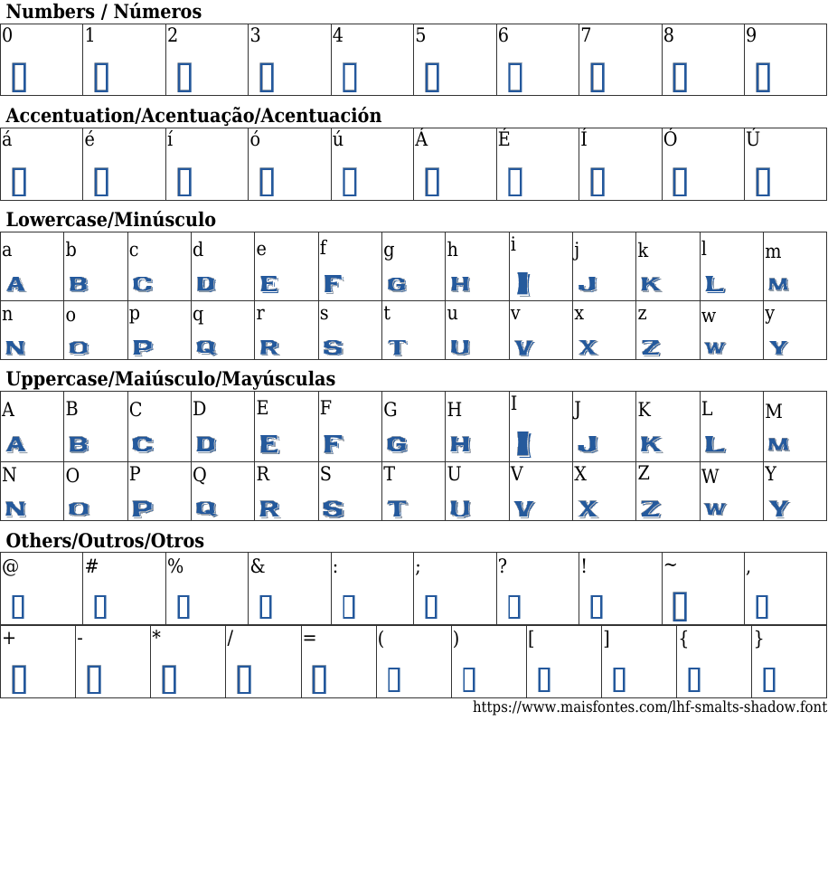 LHF Smalts Shadow: Free Font Download | MaisFontes