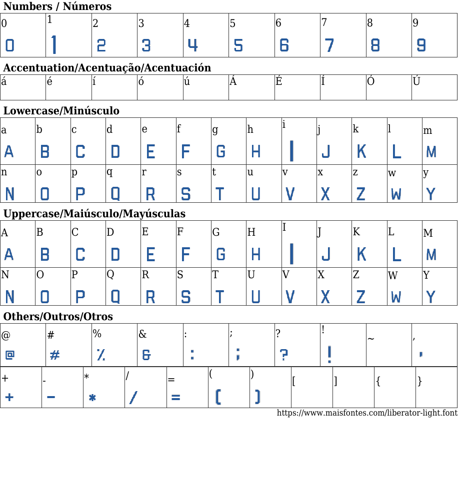 Liberator Light: Free Font Download | MaisFontes