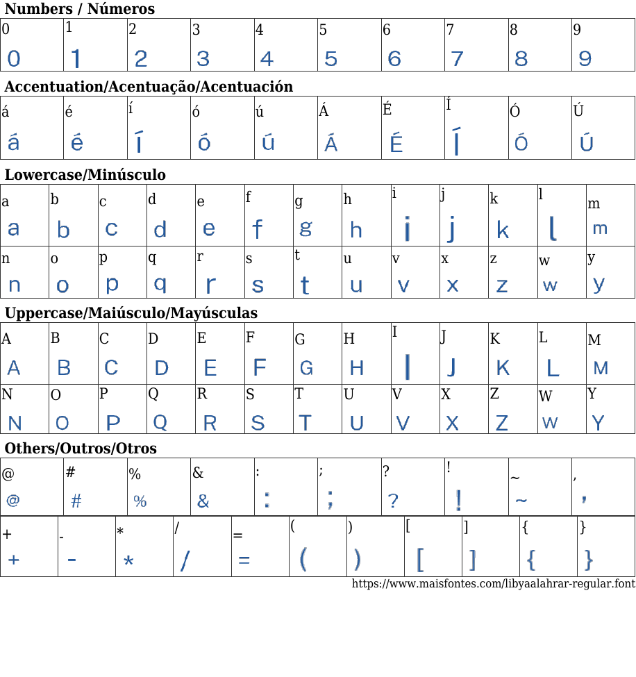 Libya Alahrar Regular: Download Free Font | MaisFontes