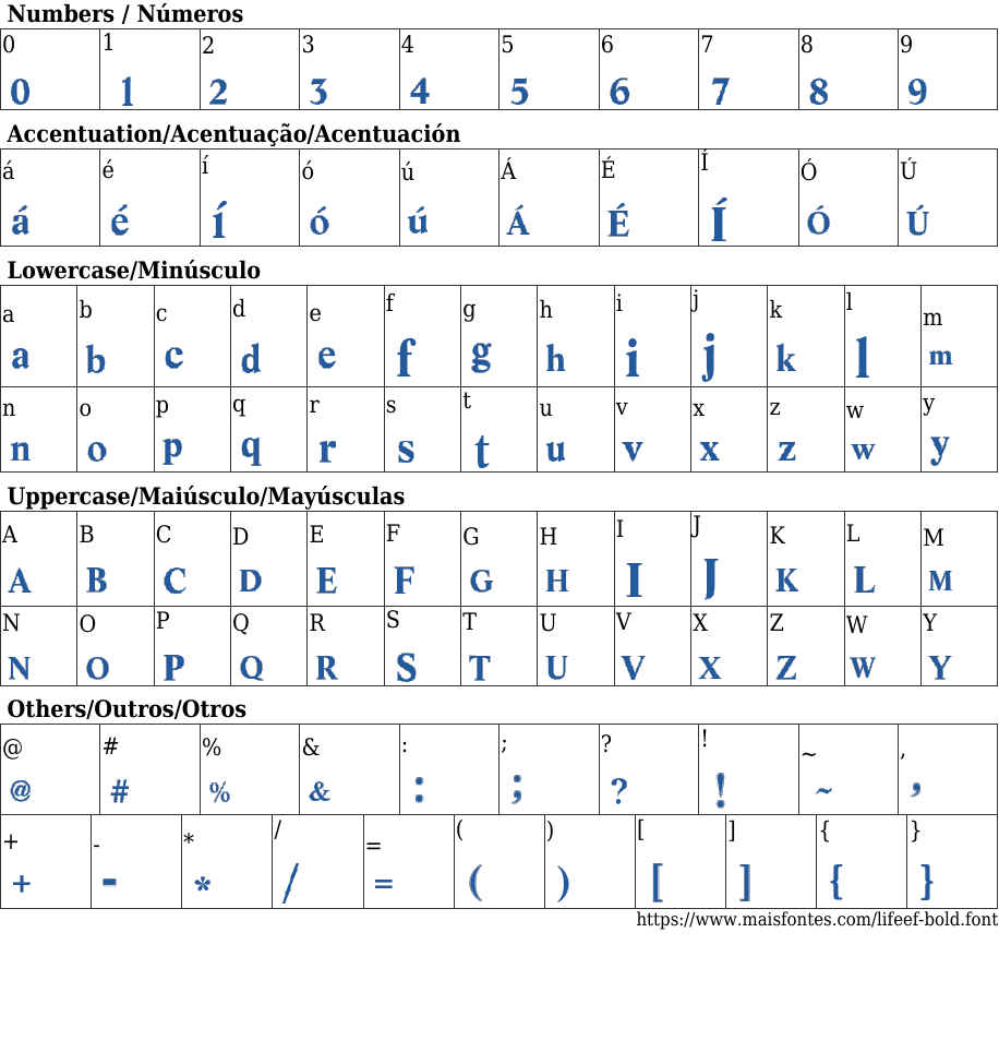 Life EF Bold Font: Free Download | MaisFontes