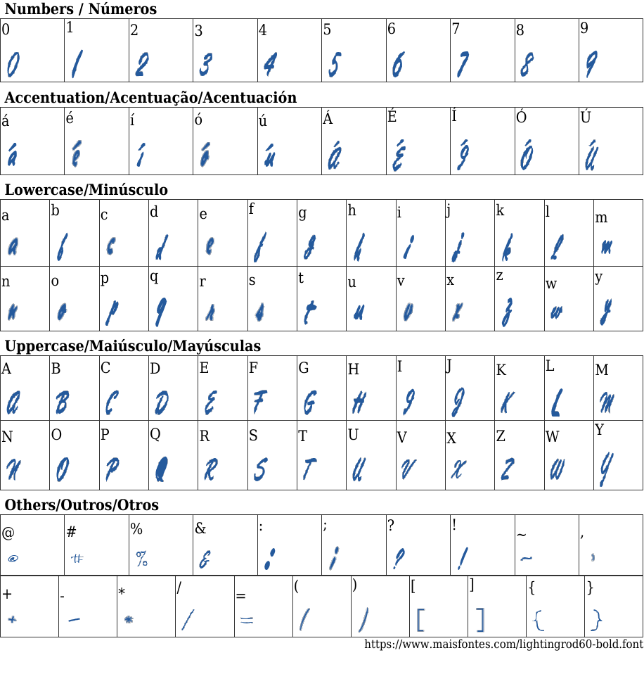 Lighting Rod60 Bold: Free Font Download | MaisFontes