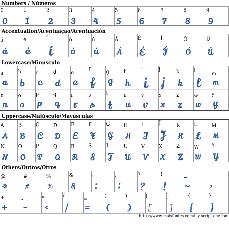 Lily Script One: Free Font Download | MaisFontes