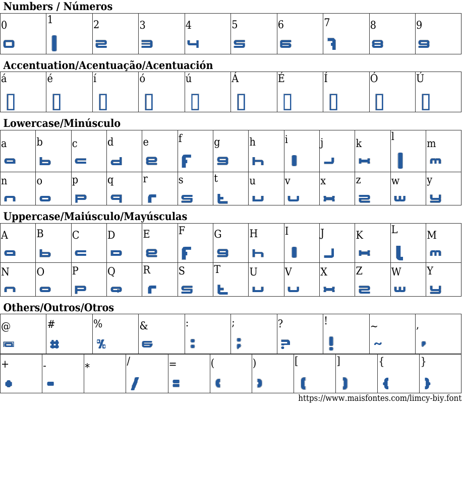 Limcy Biy: Baixar Fonte Grátis | MaisFontes