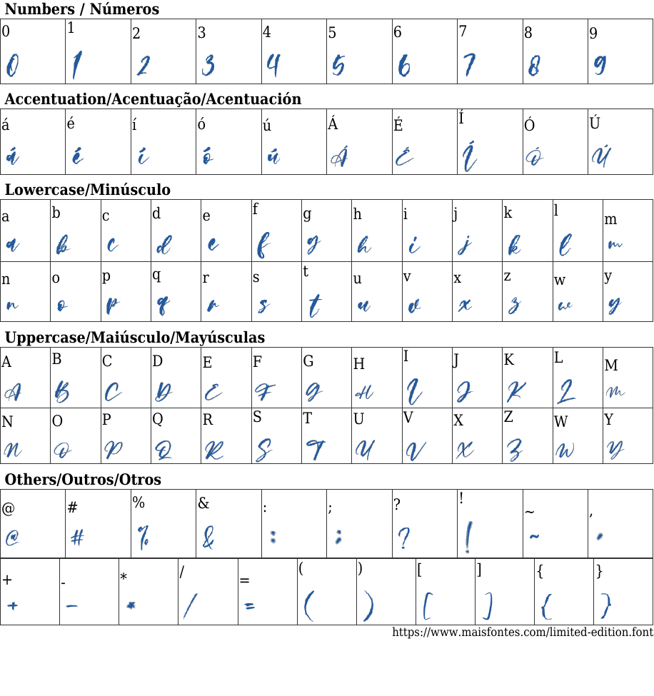 Limited Edition: Free Font Download | MaisFontes