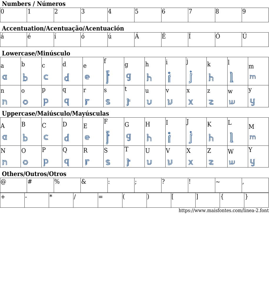 Linea Outline Font: Free Download | MaisFontes