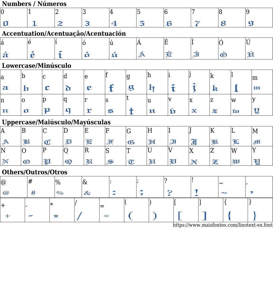Linotext Extended Font: Free Download | MaisFontes