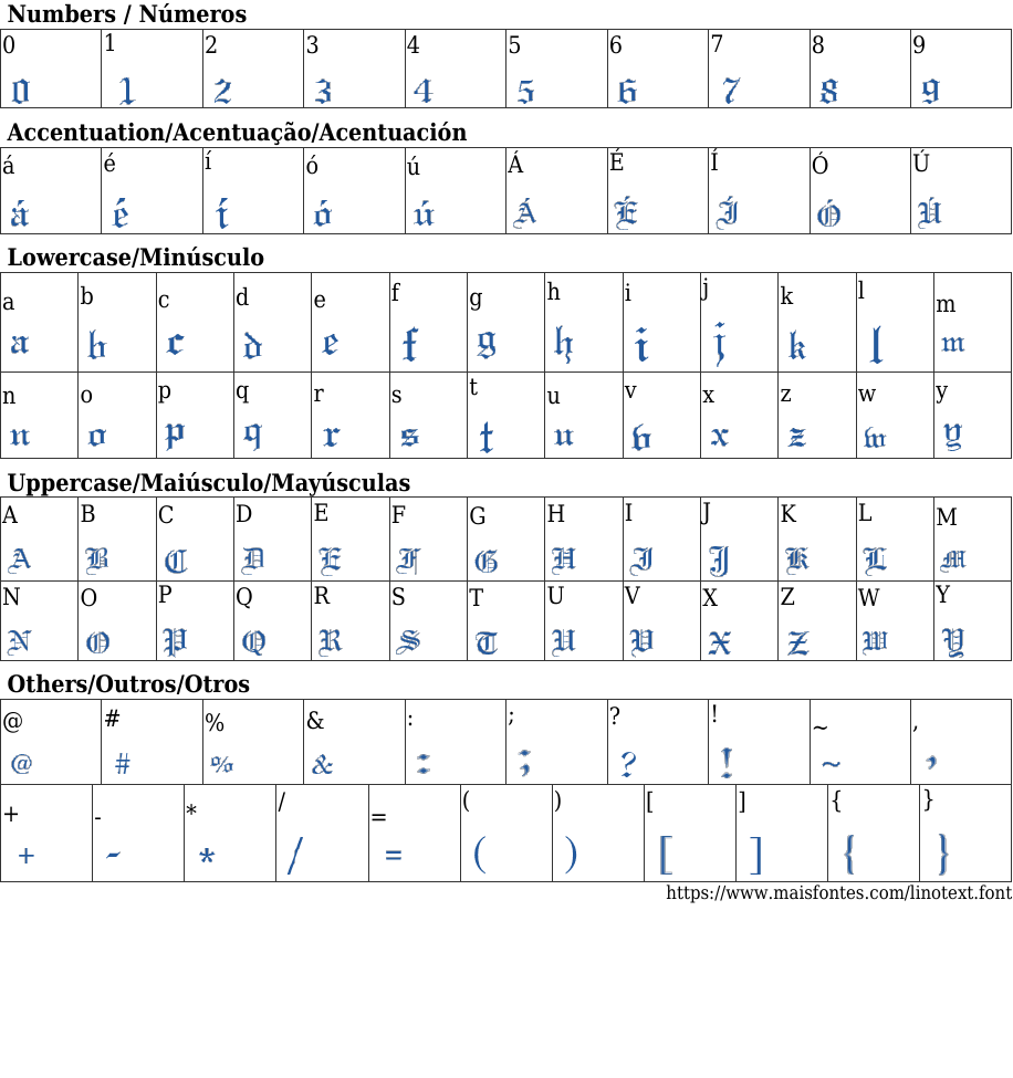 Linotext: Download Free Font | MaisFontes