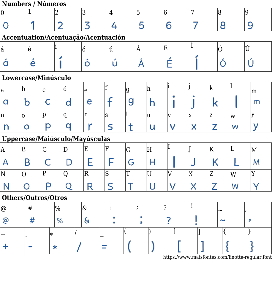 Linotte Regular: Download Free Font | MaisFontes