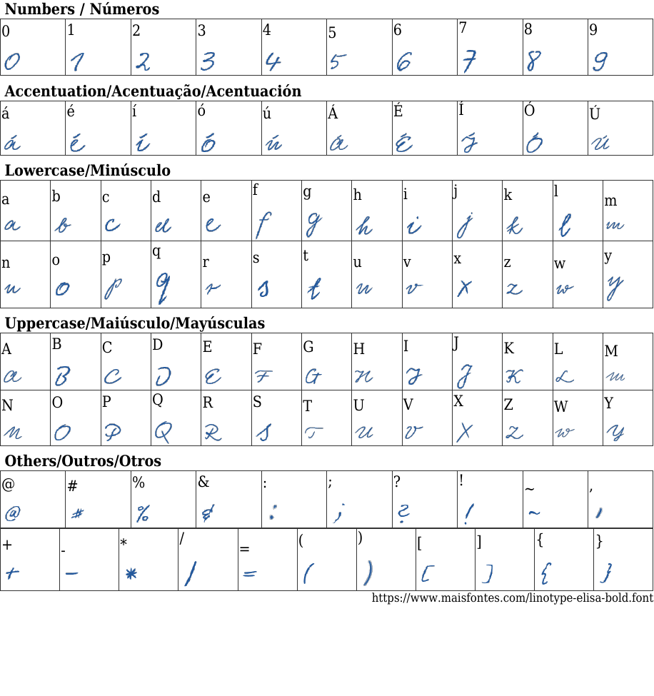 Linotype Elisa Bold Font: Free Download | MaisFontes