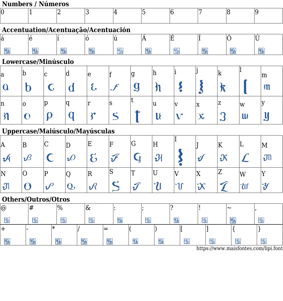Lipi: Free Font Download | MaisFontes