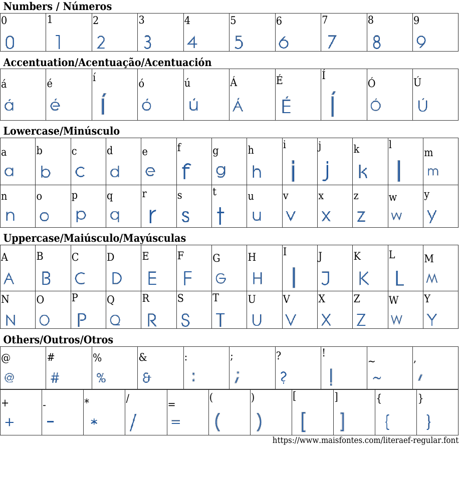 Litera EF Regular Font: Free Download | MaisFontes