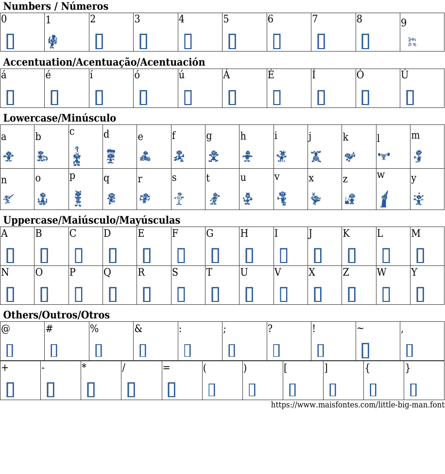 Little Big Man Font: Free Download | MaisFontes