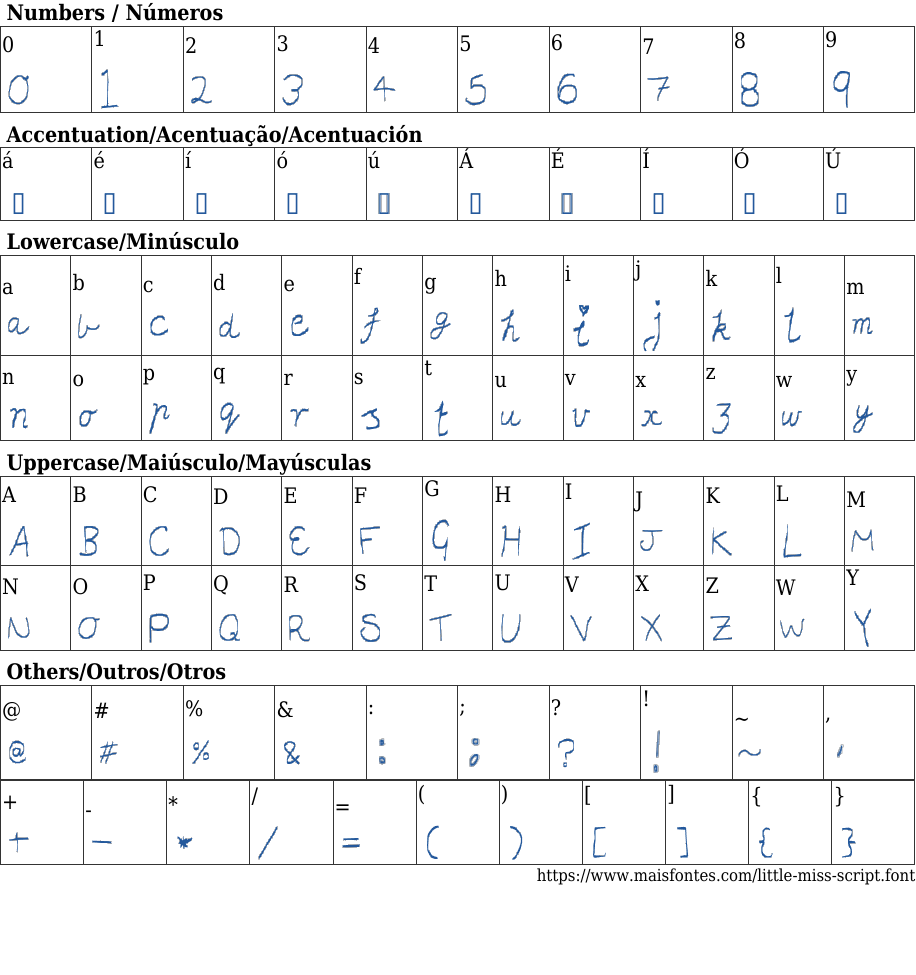 Little miss script: Free Font Download | MaisFontes