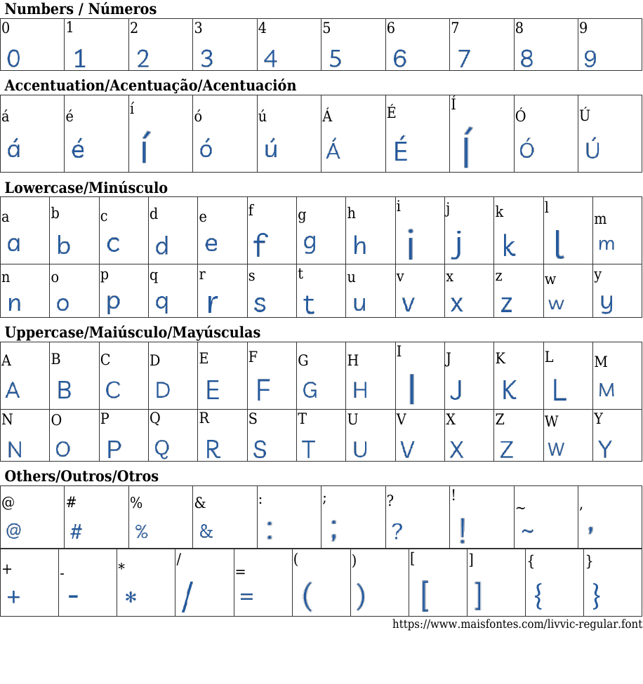 Livvic Regular Font: Free Download | MaisFontes