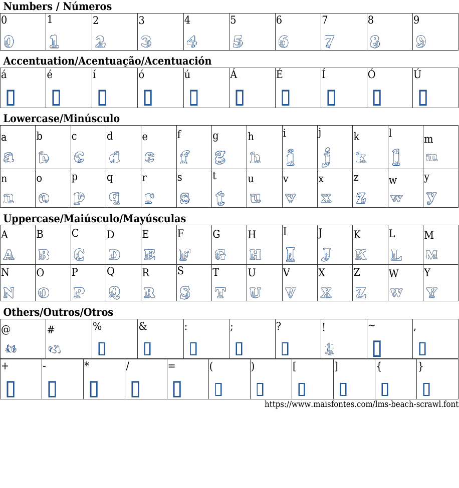 LMS Beach Scrawl: Baixar Fonte Grátis | MaisFontes
