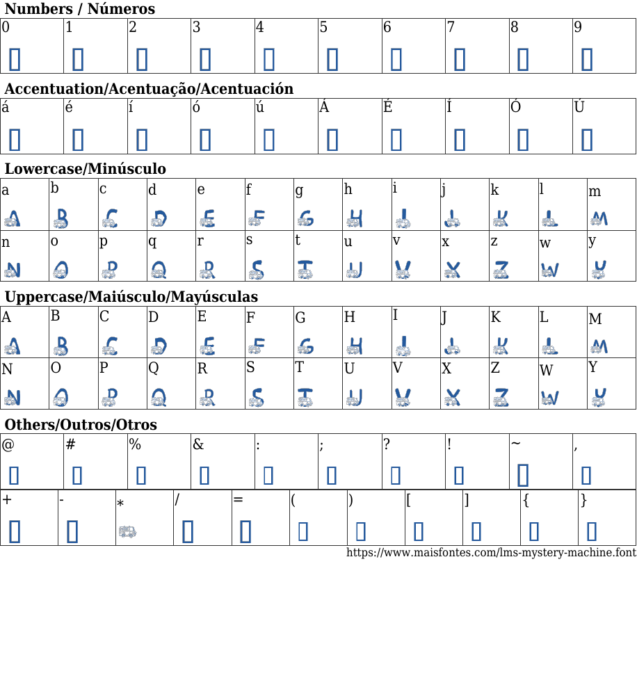 LMS Mystery Machine: Free Font Download | MaisFontes