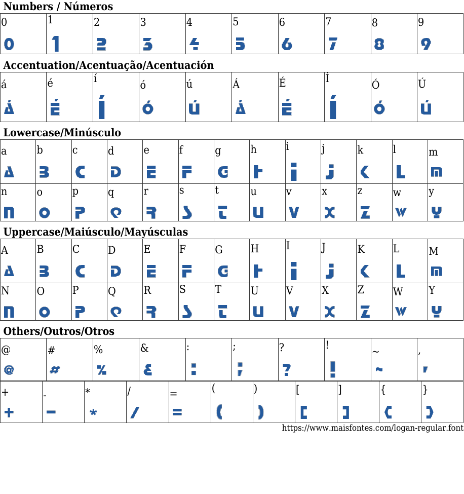 Logan Regular Font: Free Download | MaisFontes