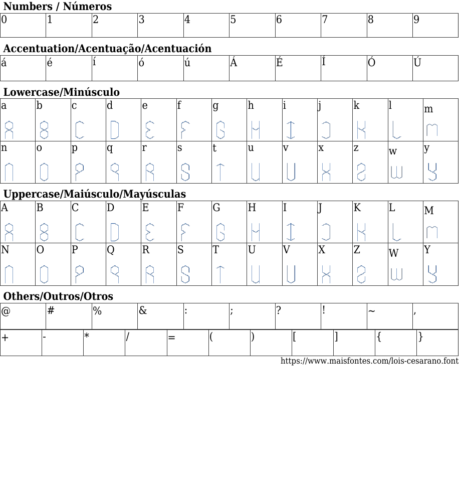 Lois Cesarano Font: Free Download | MaisFontes