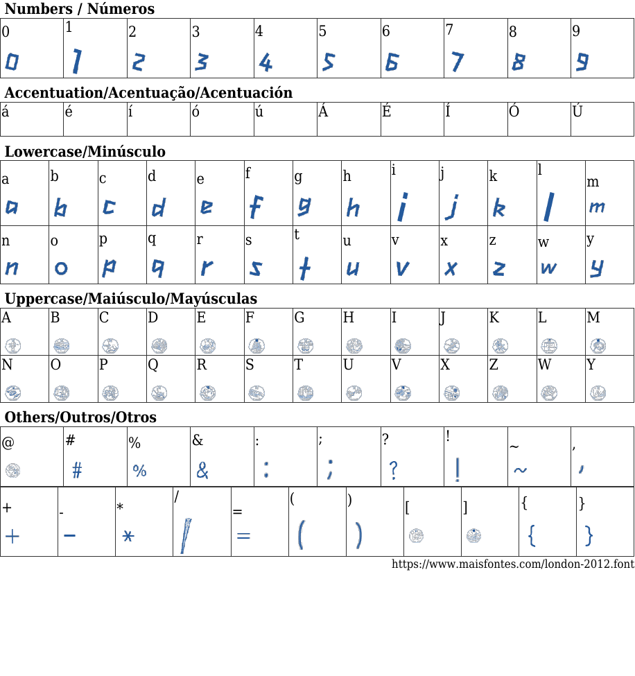 London 2012: Download Free Font | MaisFontes