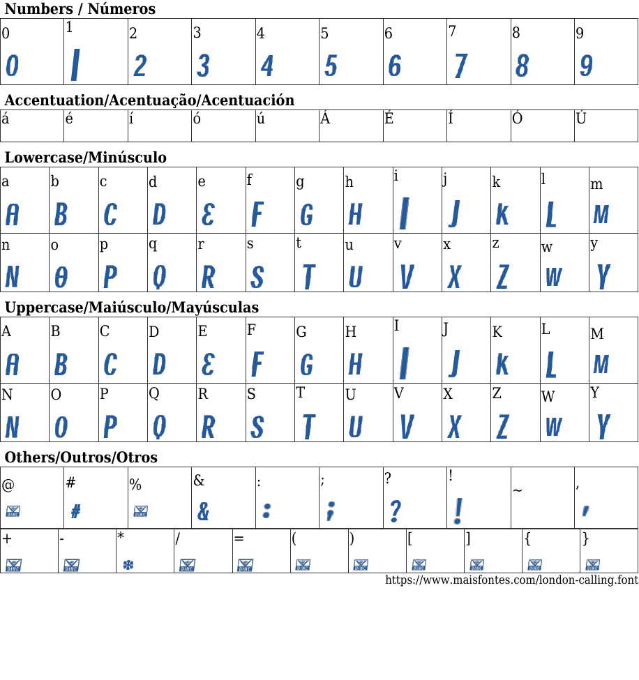 London Calling: Free Font Download | MaisFontes