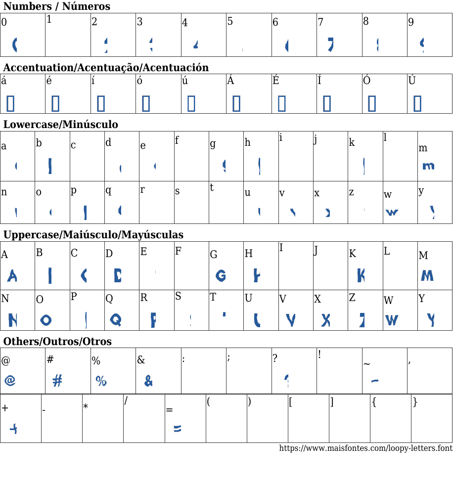 Loopy Letters: Free Font Download | MaisFontes