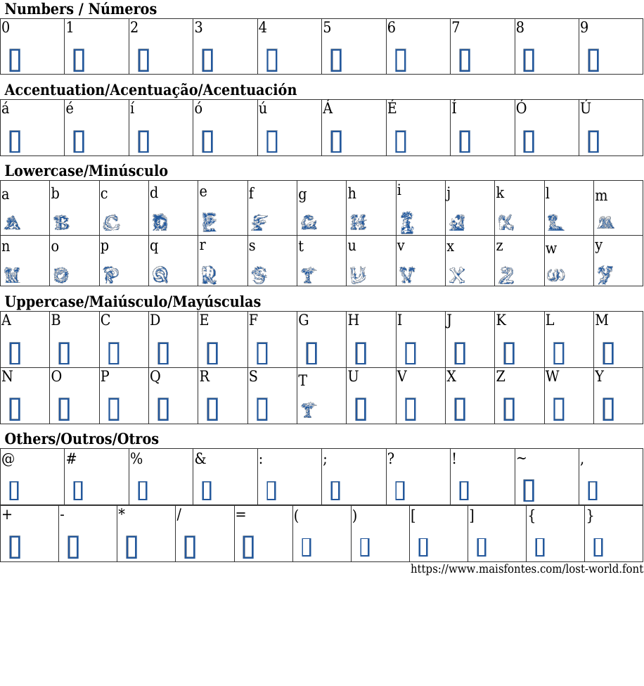 Lost World Font: Free Download | MaisFontes