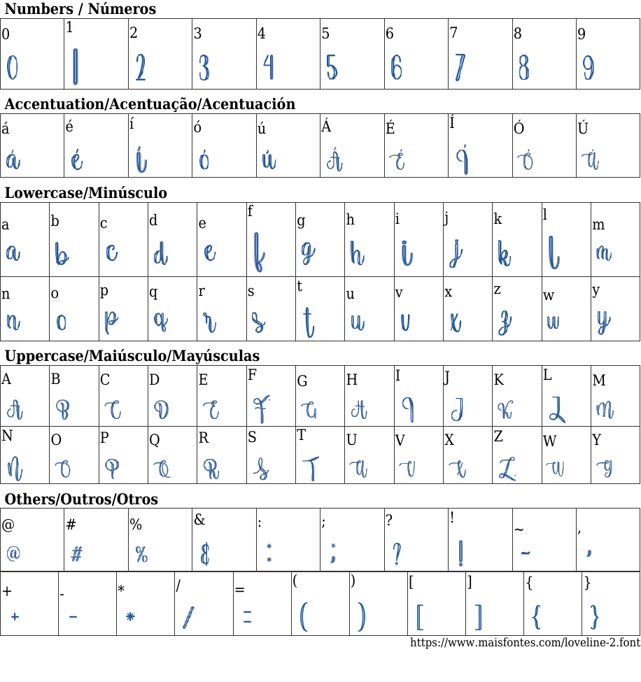 Loveline Normal Font: Free Download | MaisFontes