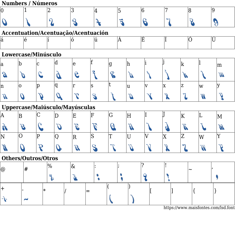 LSD: Free Font Download | MaisFontes