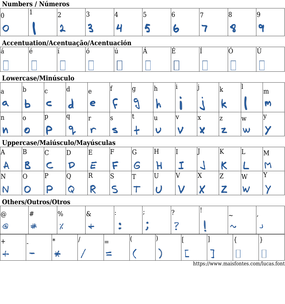 Lucas: Free Font Download | MaisFontes