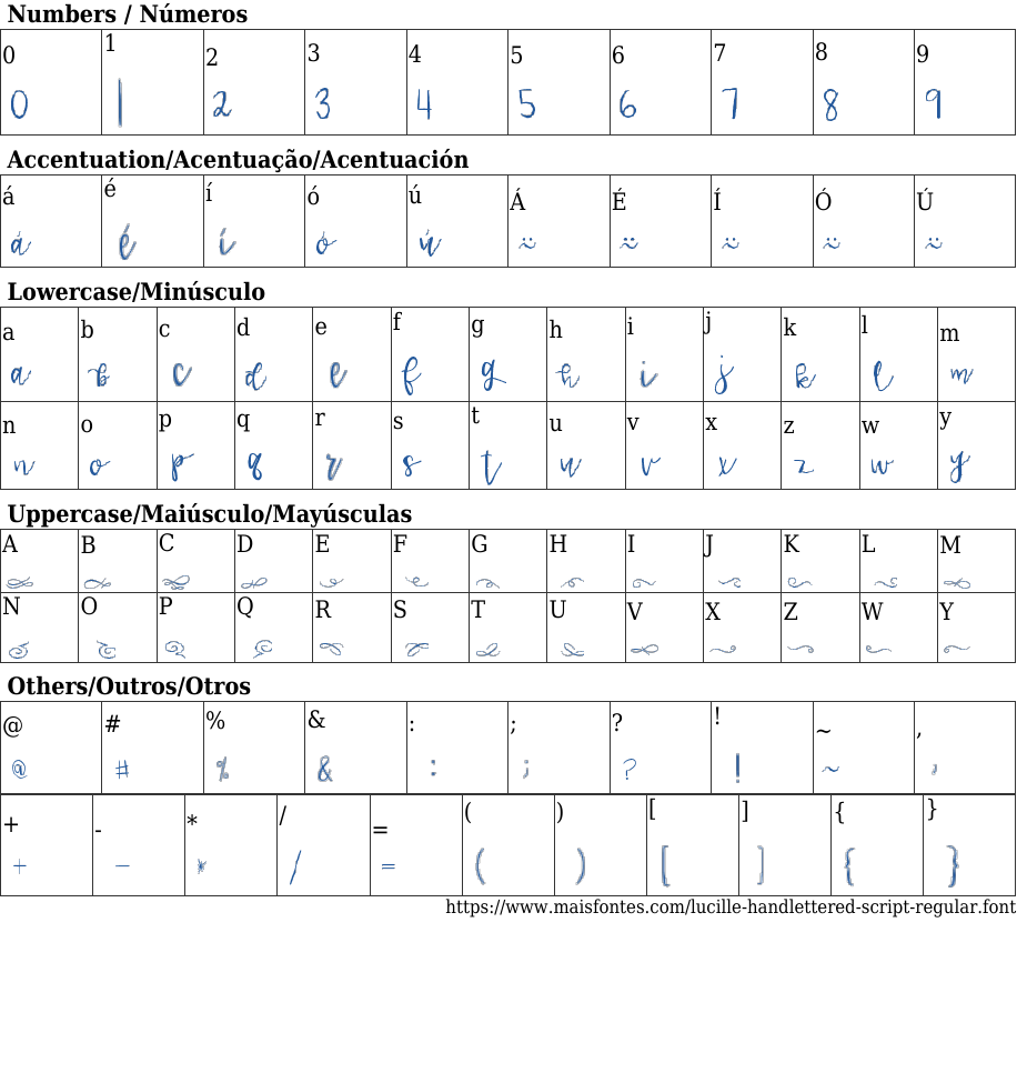 Lucille Handlettered Script Regular: Baixar Fonte Grátis | MaisFontes