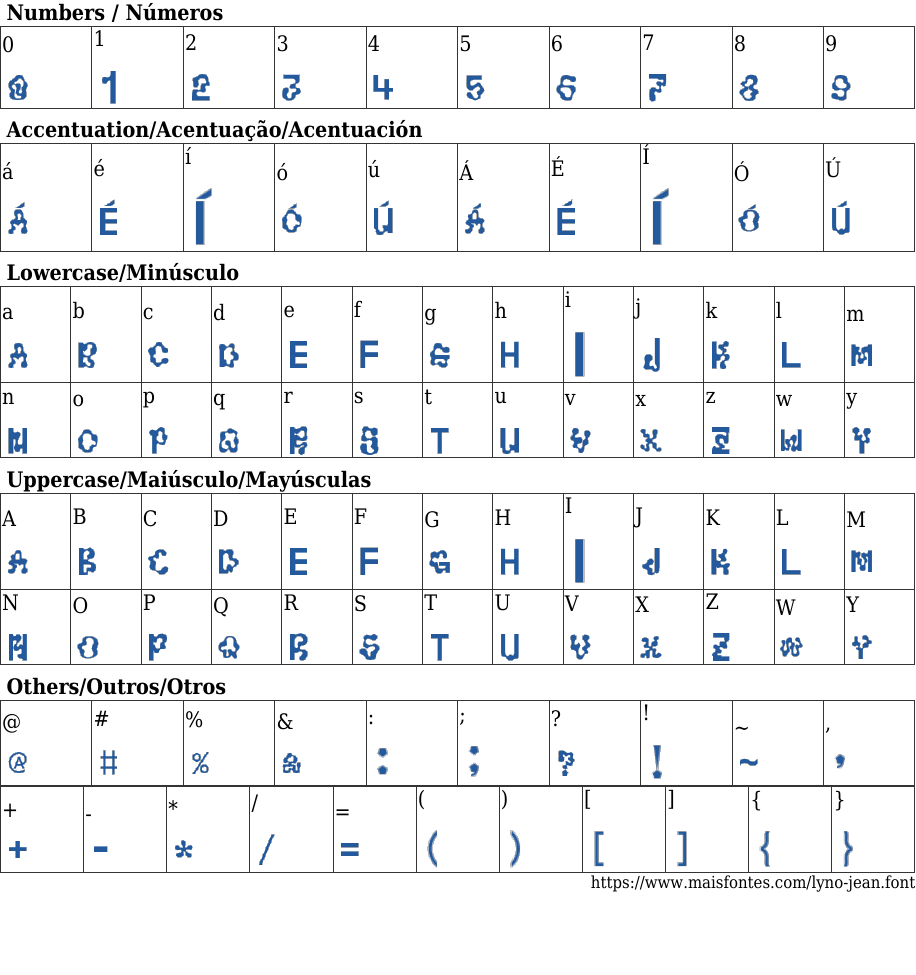 Lyno Jean Font: Free Download | MaisFontes
