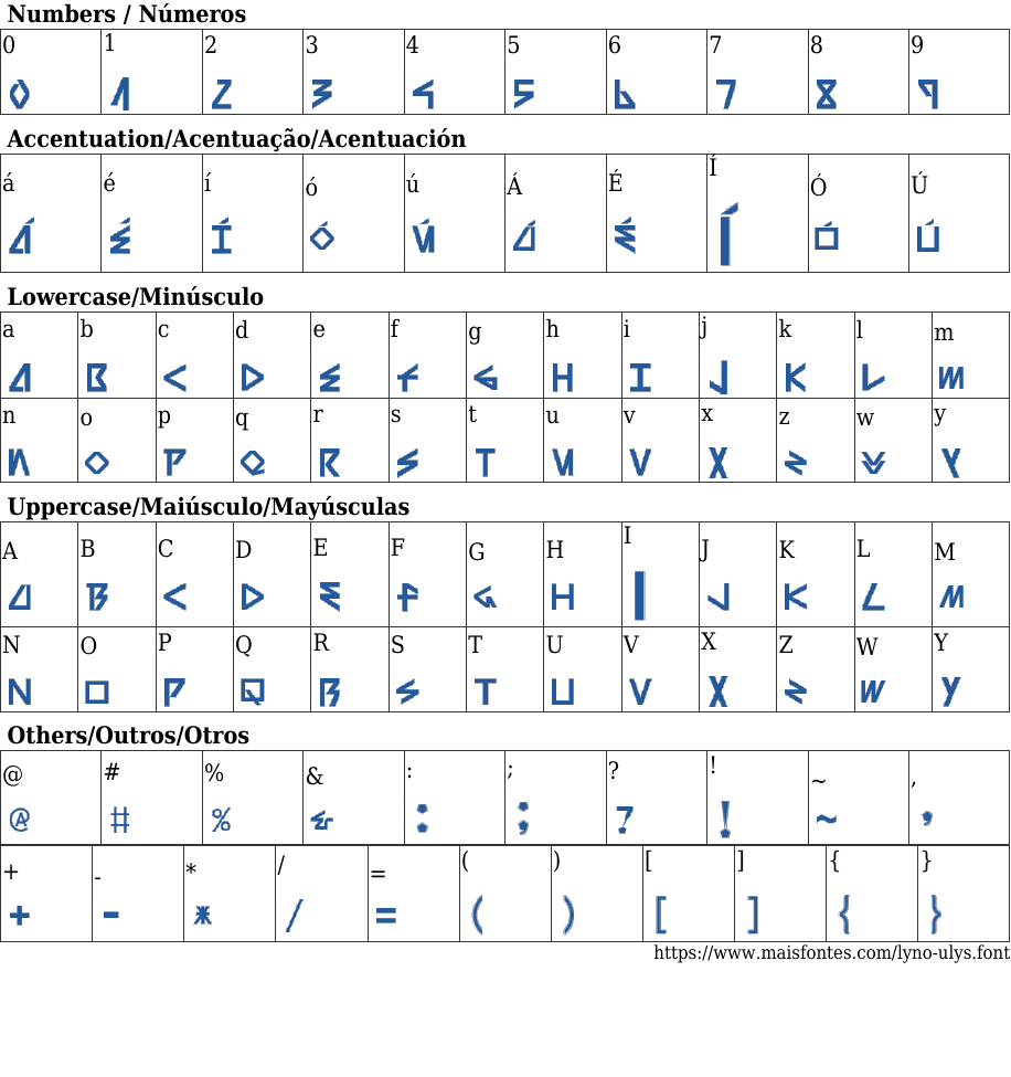 Lyno Ulys: Free Font Download | MaisFontes