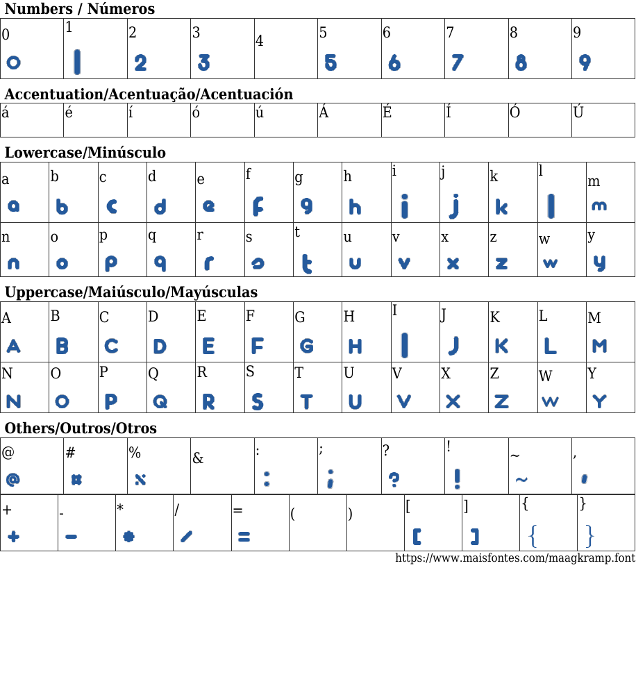 Maagkramp: Free Font Download | MaisFontes