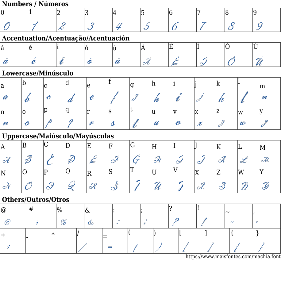 Machia: Download Free Font | MaisFontes