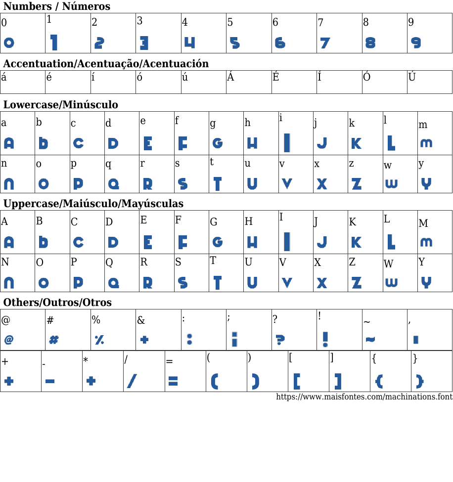 Machinations: Baixar Fonte Grátis | MaisFontes