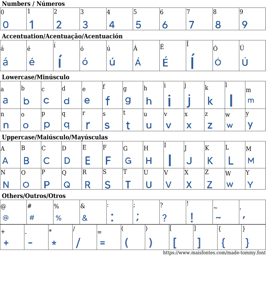 MADE TOMMY Font: Free Download | MaisFontes