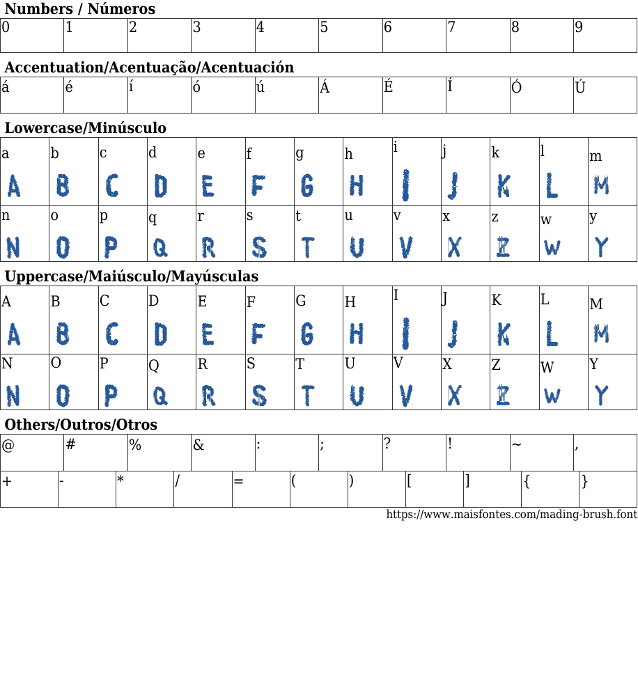 Mading Brush: Free Font Download | MaisFontes