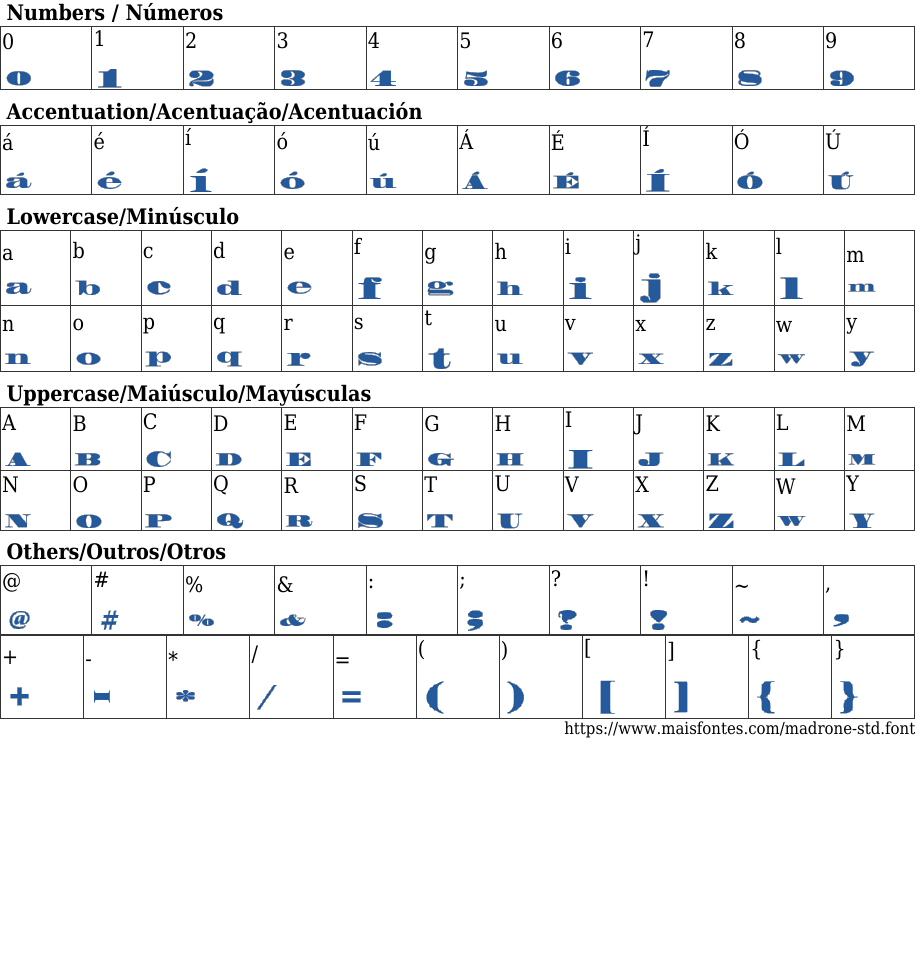 Madrone Std: Download Free Font | MaisFontes