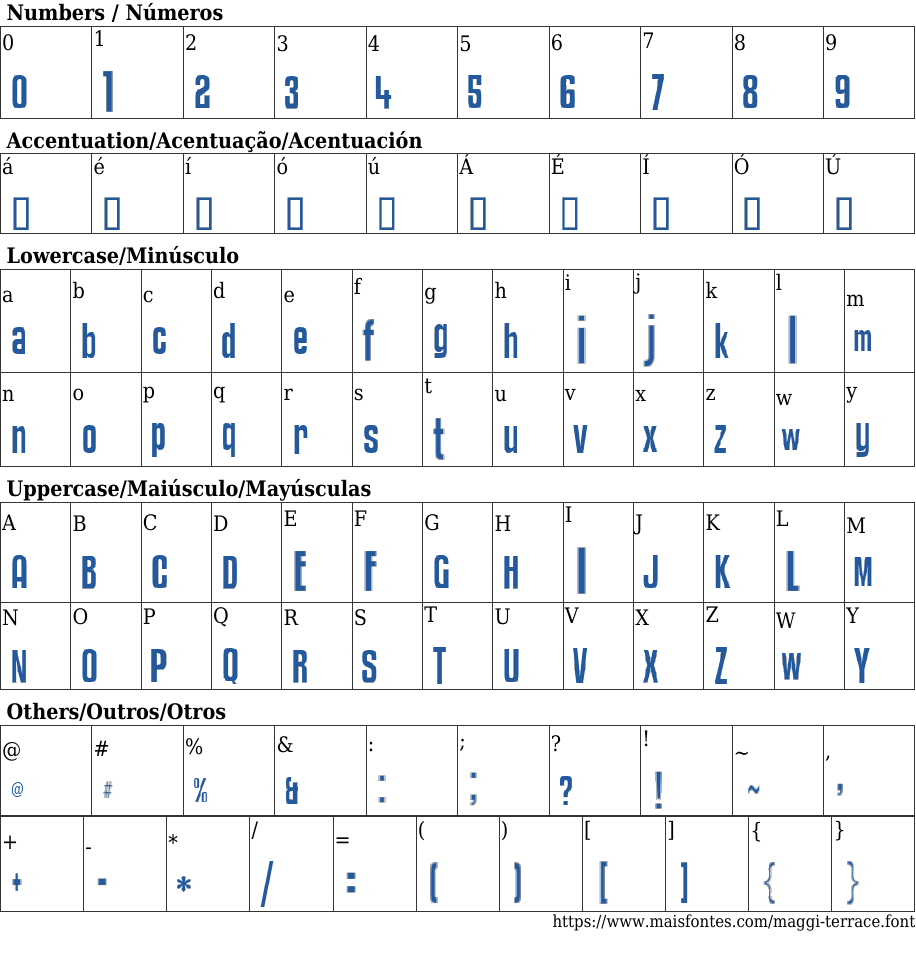 Maggi Terrace: Free Font Download | MaisFontes