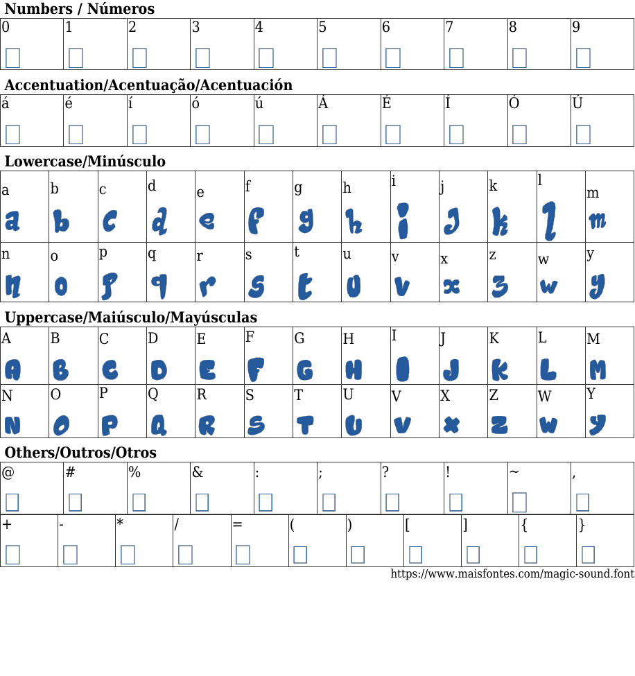 Magic Sound: Baixar Fonte Grátis | MaisFontes