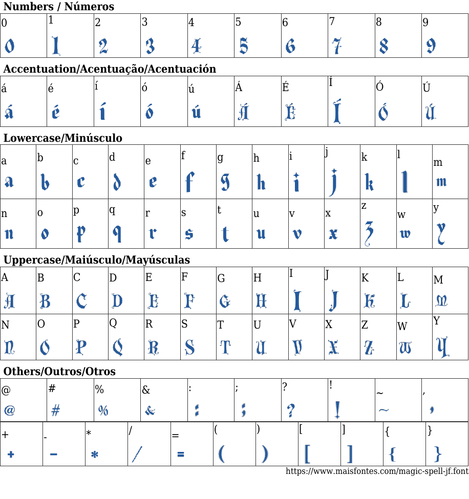 Magic Spell JF: Free Font Download | MaisFontes