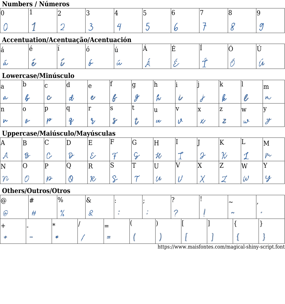 Magical Shiny Script: Baixar Fonte Grátis | MaisFontes