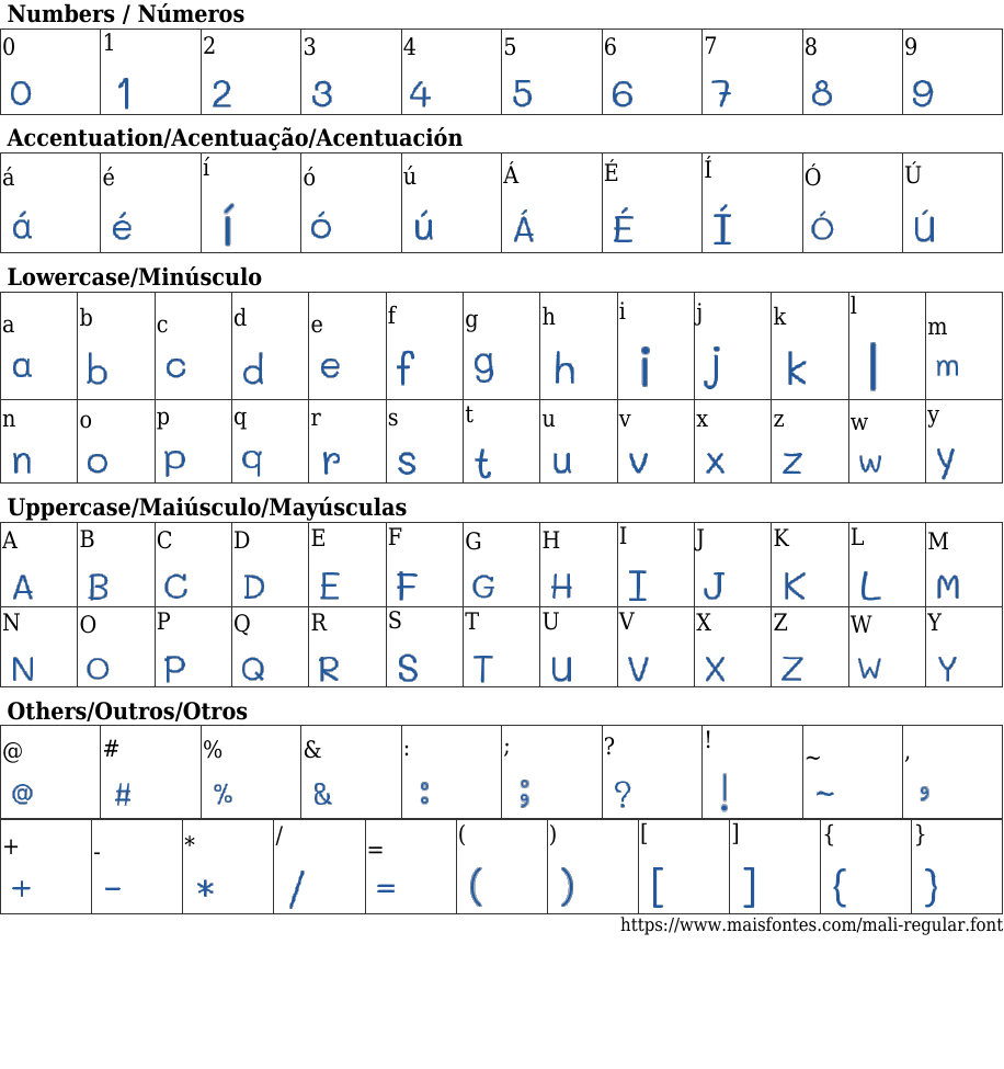 Mali Regular: Free Font Download | MaisFontes